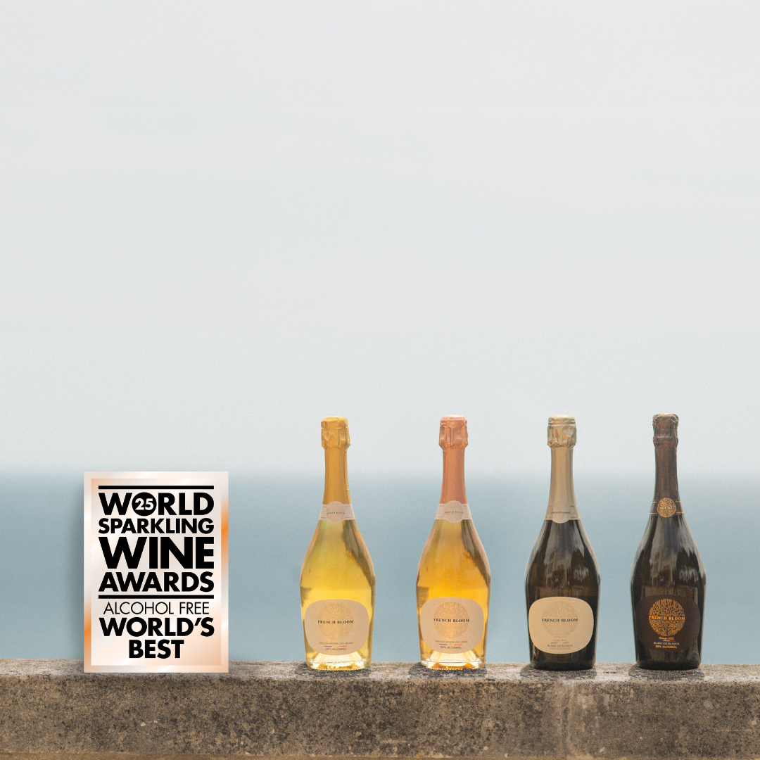 French Bloom Named World’s Best Alcohol-Free Sparkling Wine — Three Ye – French Bloom United Kingdom